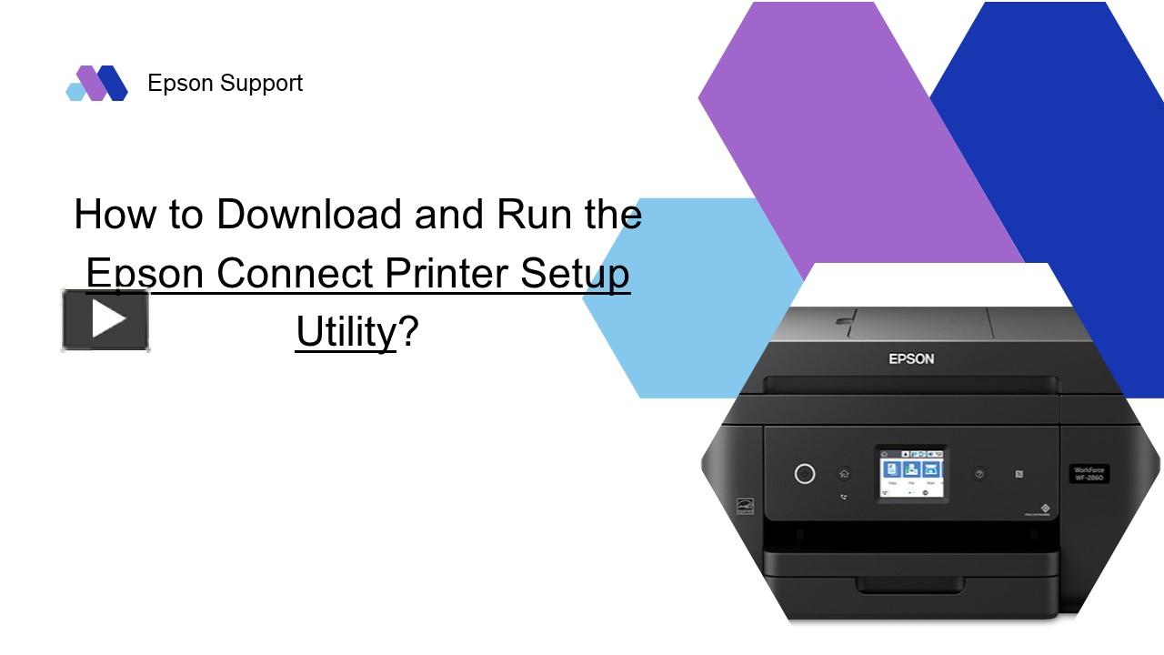 How To Teach Epson Connect printer setup utility presentation | free to ...