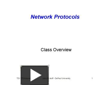 PPT – Network Protocols PowerPoint presentation | free to view - id ...