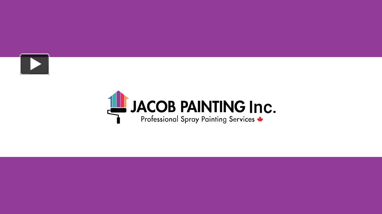 PPT – Jacob Spray Paint Services PowerPoint presentation | free to ...