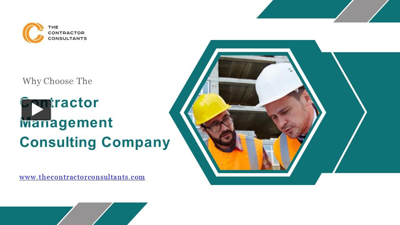 PPT – The Significance of a Contractor Management Consulting Firm ...