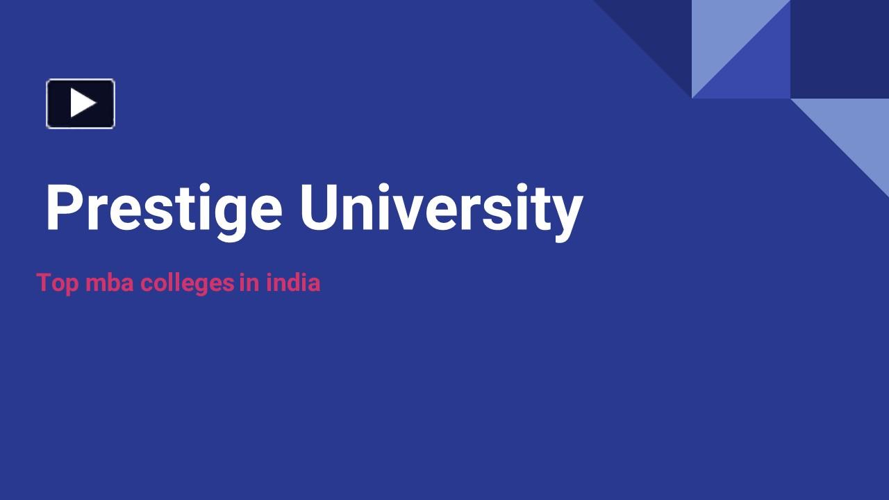 PPT – Top mba colleges in india PowerPoint presentation | free to ...