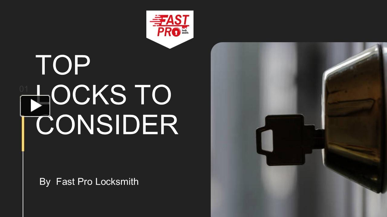 Top Locks to Consider presentation | free to download