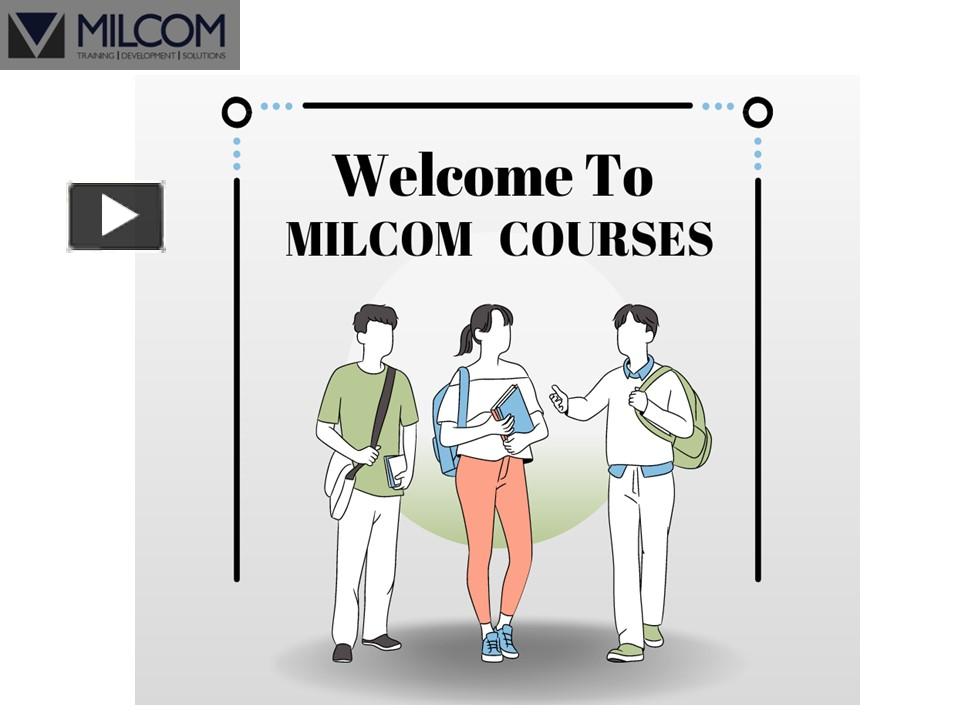 PPT – Know More About Milcom Security Courses PowerPoint presentation ...