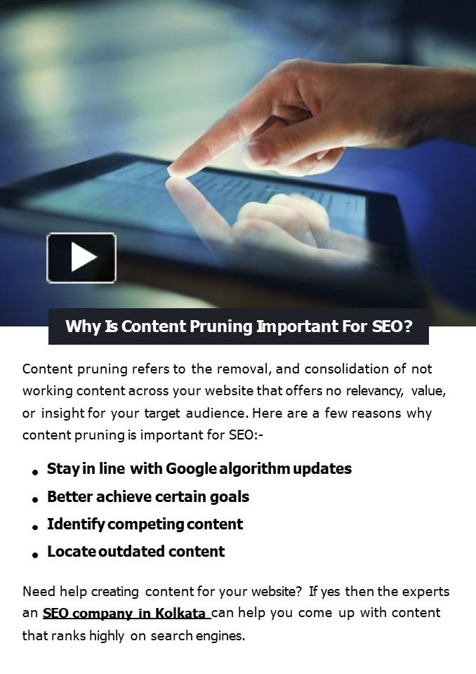 PPT – Why Is Content Pruning Important For SEO? PowerPoint presentation ...