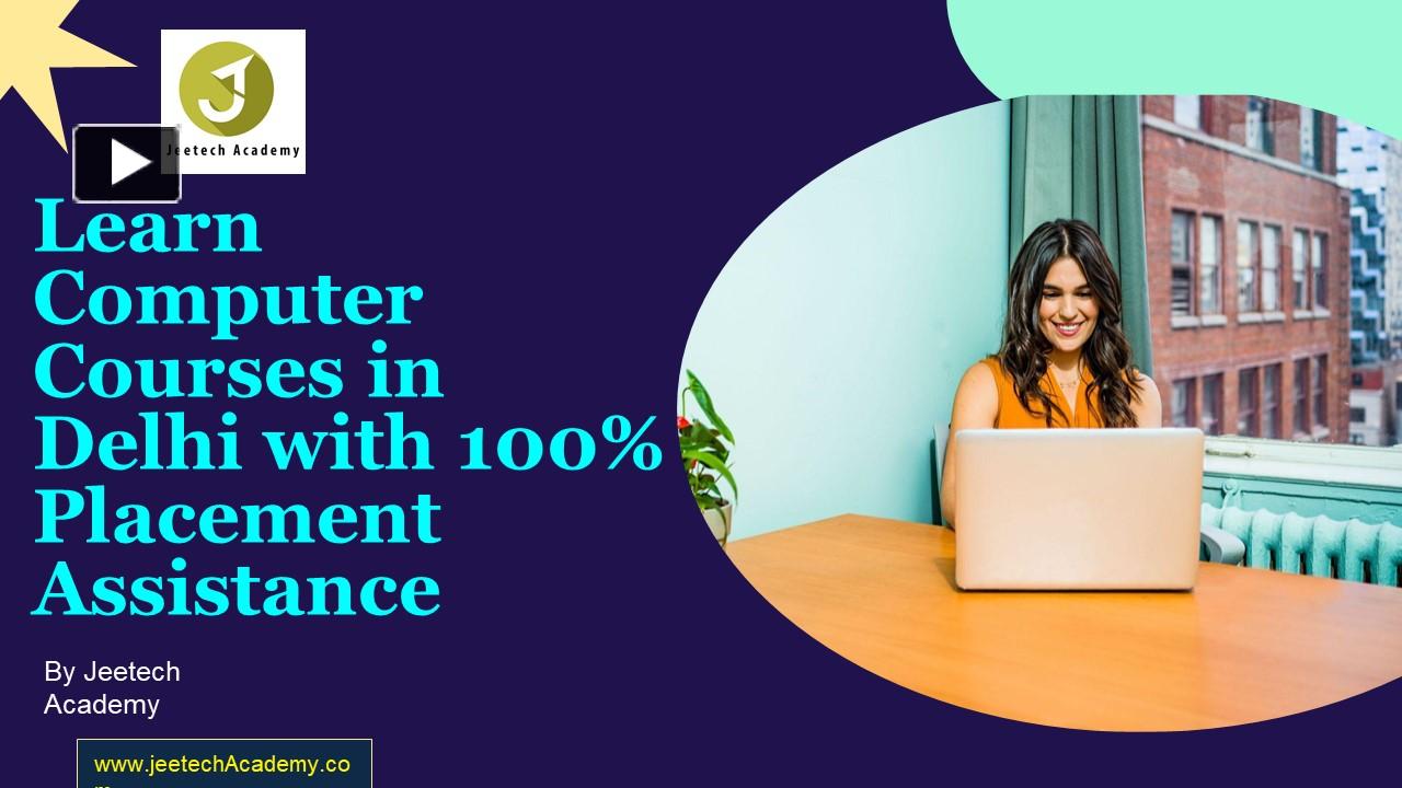 PPT – Learn Computer Courses in Delhi with 100% Placement Assistance ...