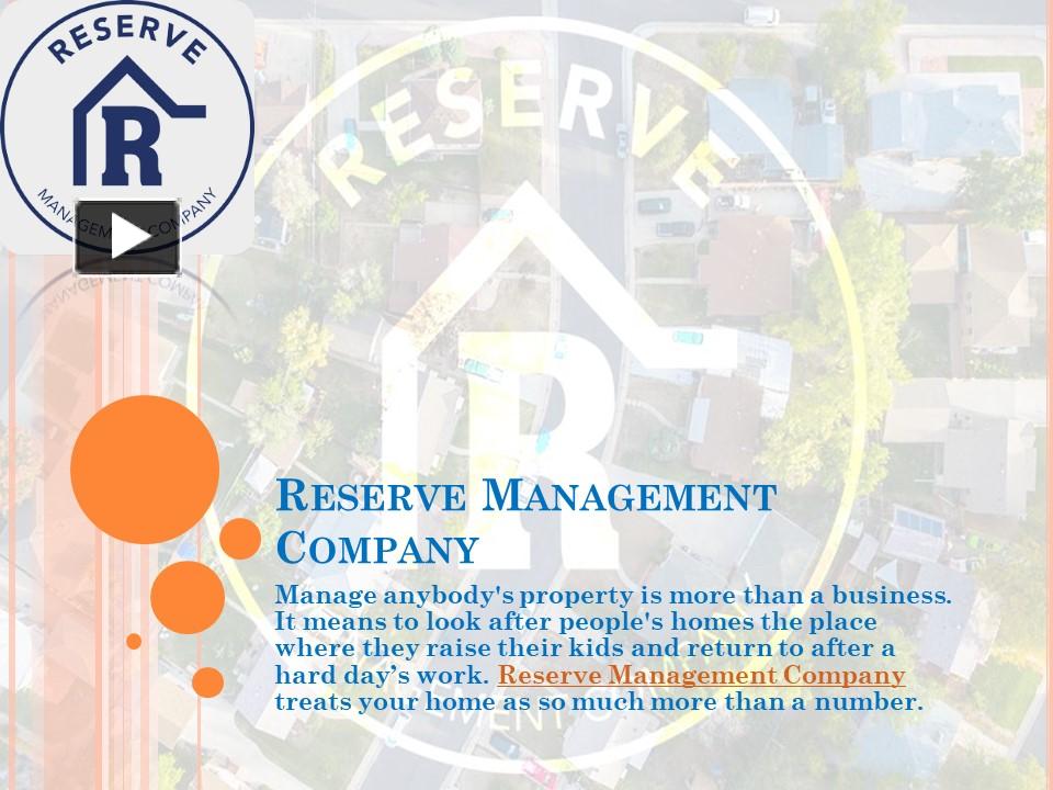 PPT – Reserve Management Company (1) PowerPoint presentation | free to ...