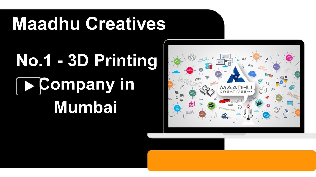 3d Printing Services Near Me - Maadhu Creatives presentation | free to ...