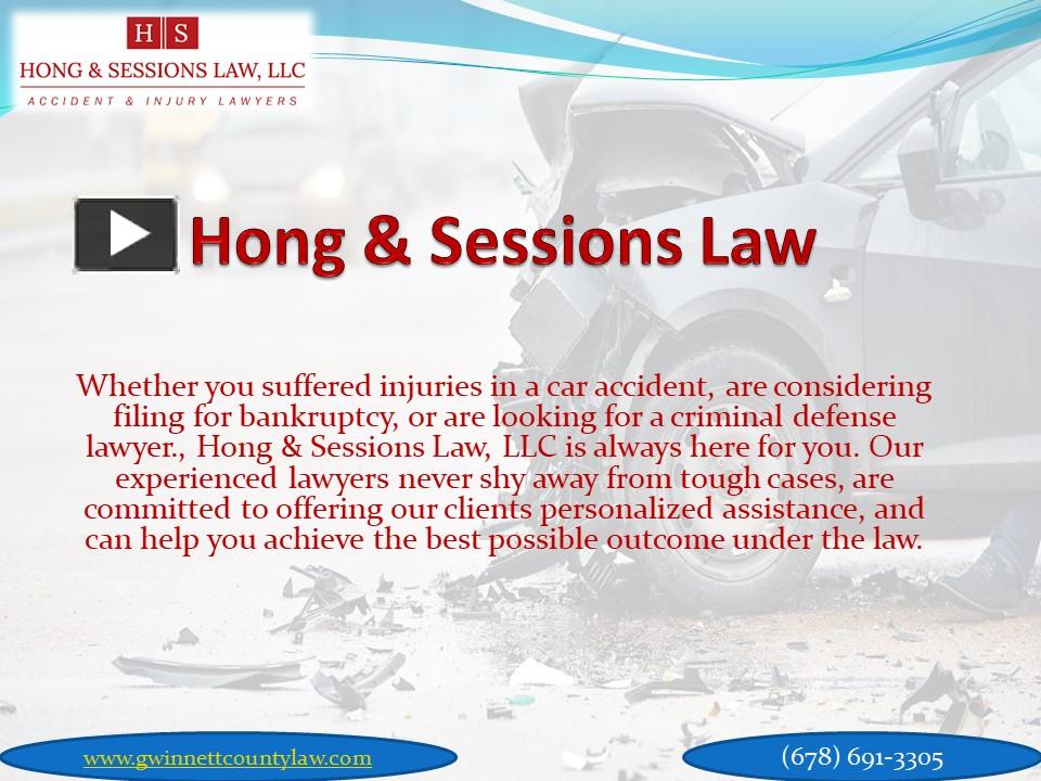 Hong & Sessions Law presentation | free to download