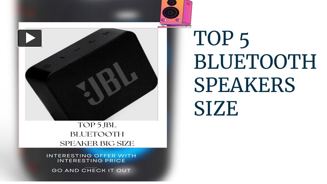 Top 5 Bluetooth Speaker Big Size presentation | free to download