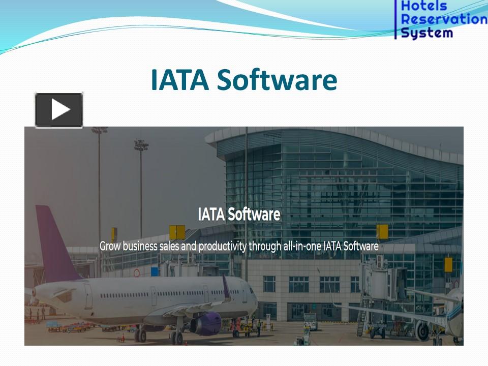 IATA Software presentation | free to download