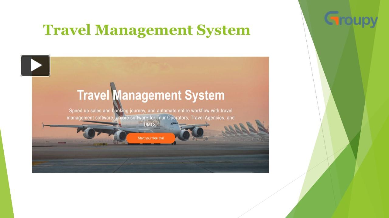 PPT – Travel Management System (1) PowerPoint presentation | free to ...