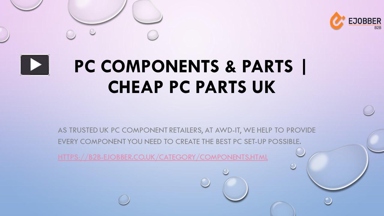 PPT – PC Components & Parts | Cheap PC Parts UK PowerPoint presentation ...