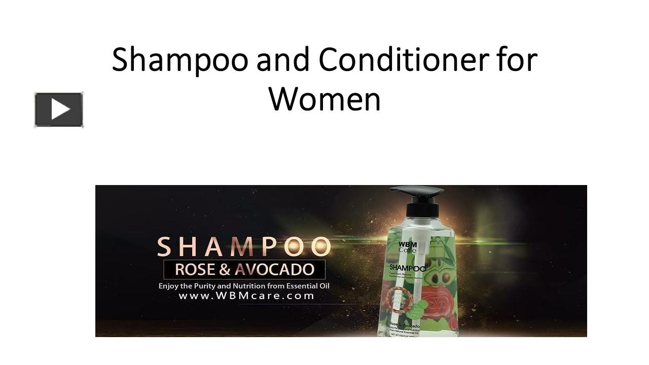 PPT – Shampoo and Conditioner for Women PowerPoint presentation | free ...