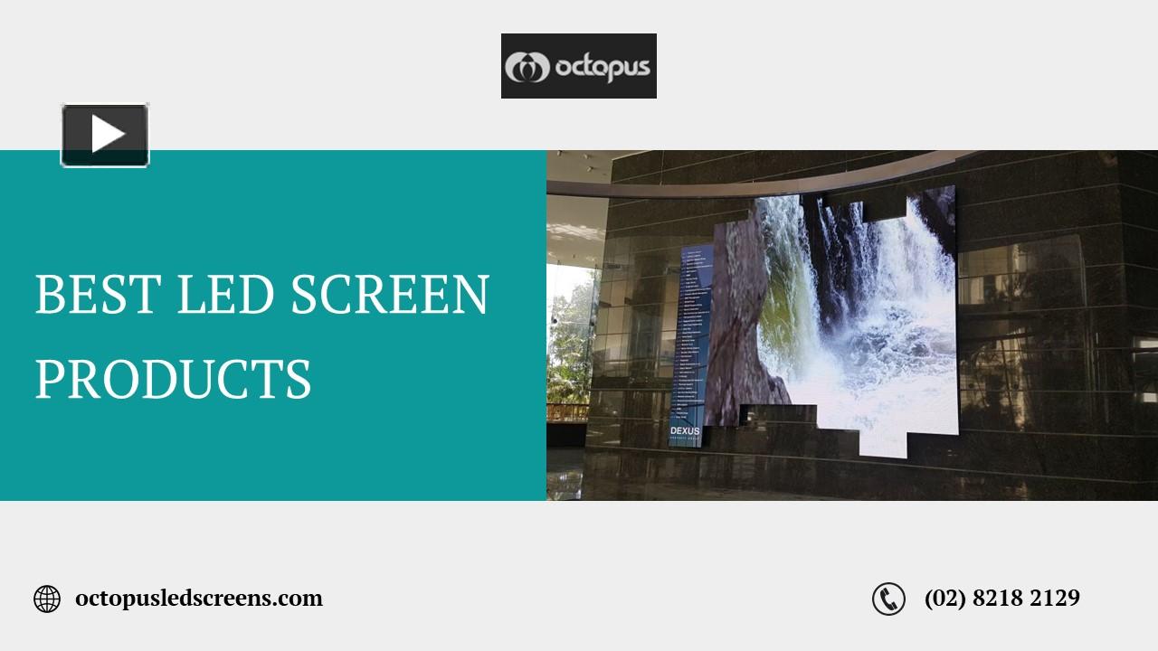 Best LED Screen Products | Octopus LED Screens presentation | free to ...