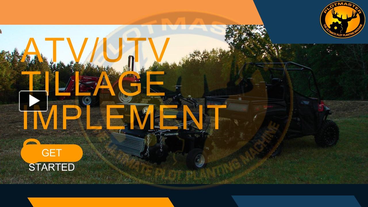 Plotmaster Systems - ATV UTV Tillage Implements presentation | free to ...