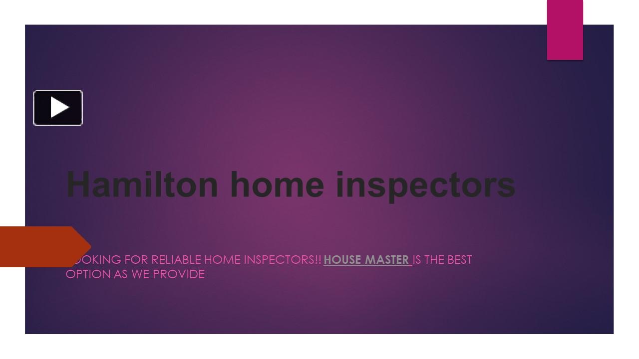 PPT – One Stop Shop Inspections - The Best Home Inspector PowerPoint ...