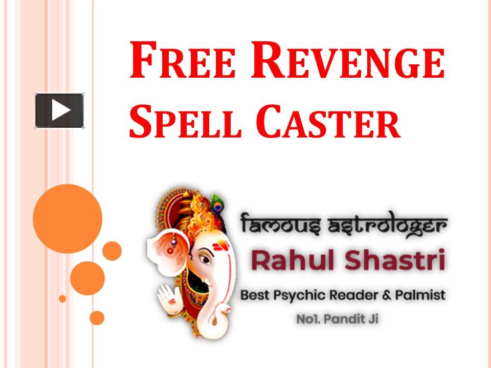 PPT – Free revenge spell caster - Free revenge spell caster near me ...
