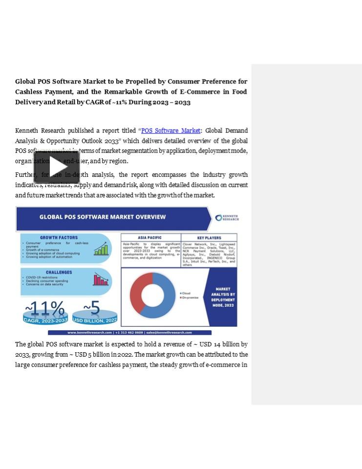 PPT – Restaurant Point-of-Sale (POS) Terminals Market Analysis ...