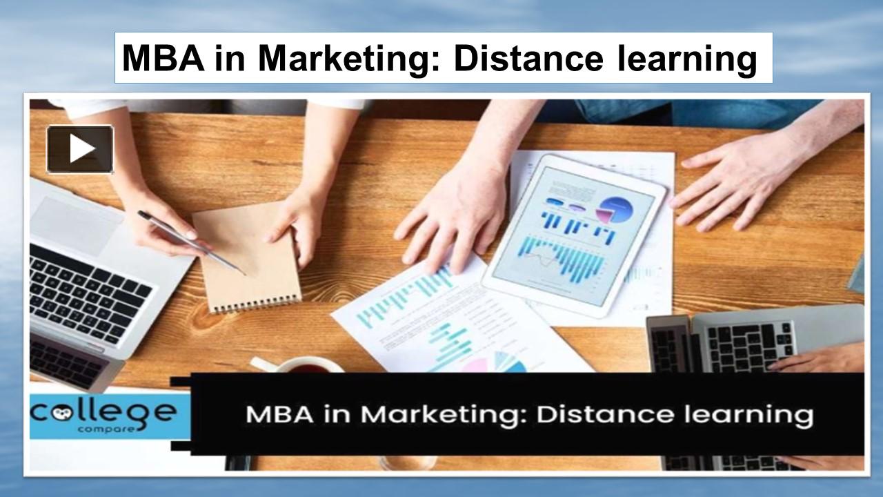 PPT – MBA in Marketing: Distance learning PowerPoint presentation ...
