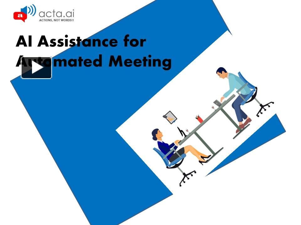 AI Assistance for Automated Meeting presentation | free to download