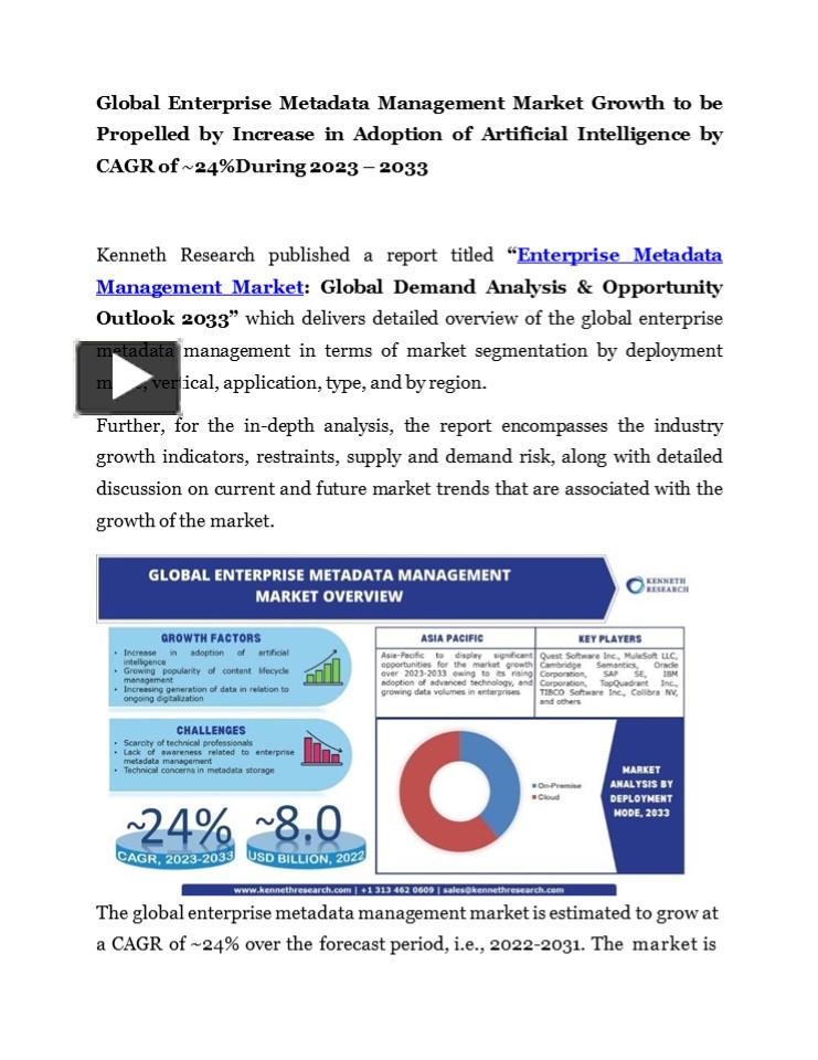 PPT – Enterprise Metadata Management Market Analysis PowerPoint ...