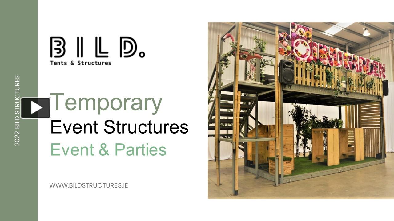 Temporary Event Structures 2022 - Bild Structures presentation | free ...