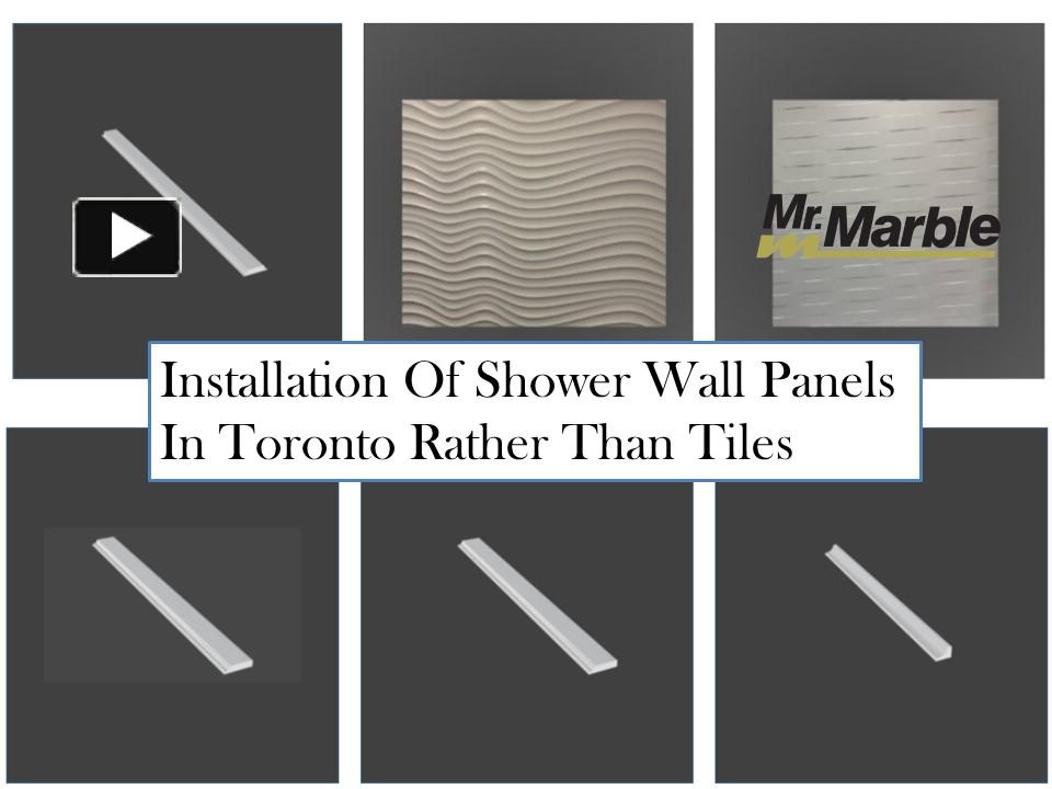 Installation Of Shower Wall Panels In Toronto Rather Than Tiles ...