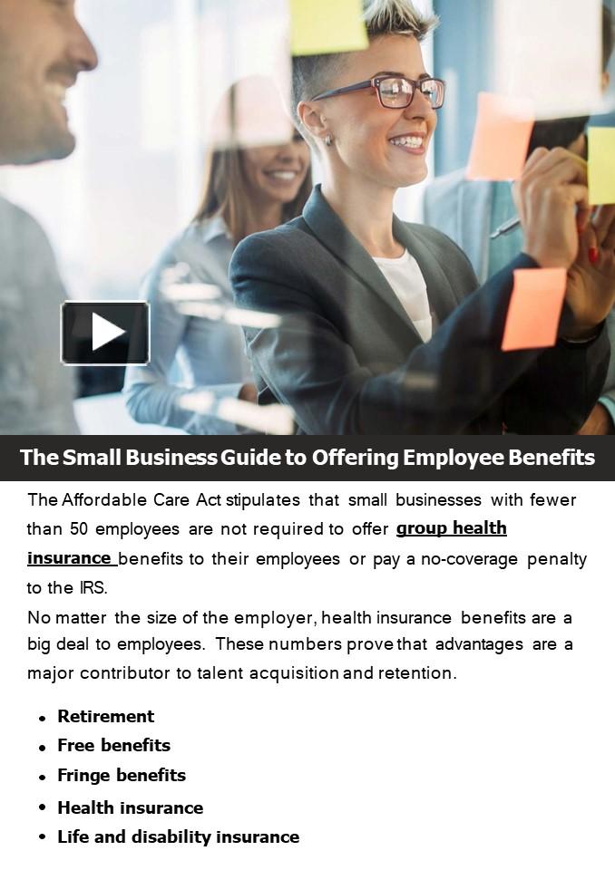 PPT – The Small Business Guide to Offering Employee Benefits PowerPoint ...