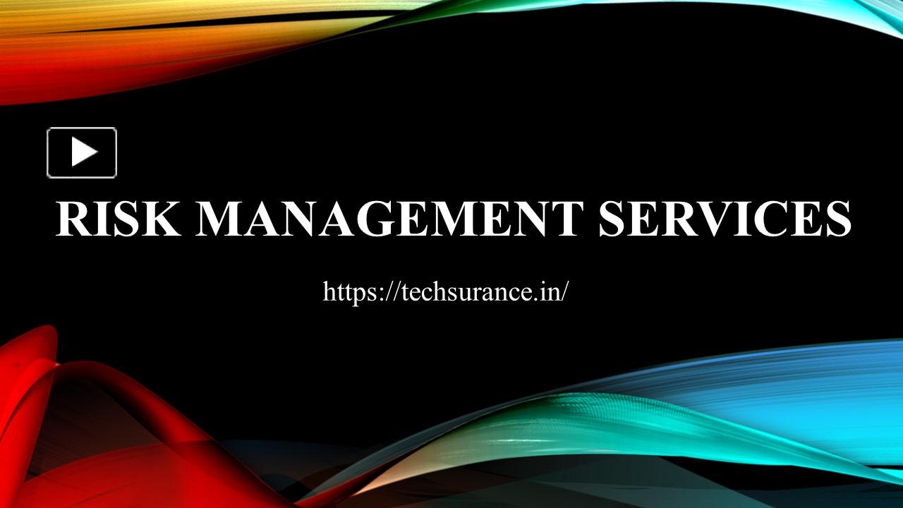 PPT – Risk Management Services PowerPoint presentation | free to ...