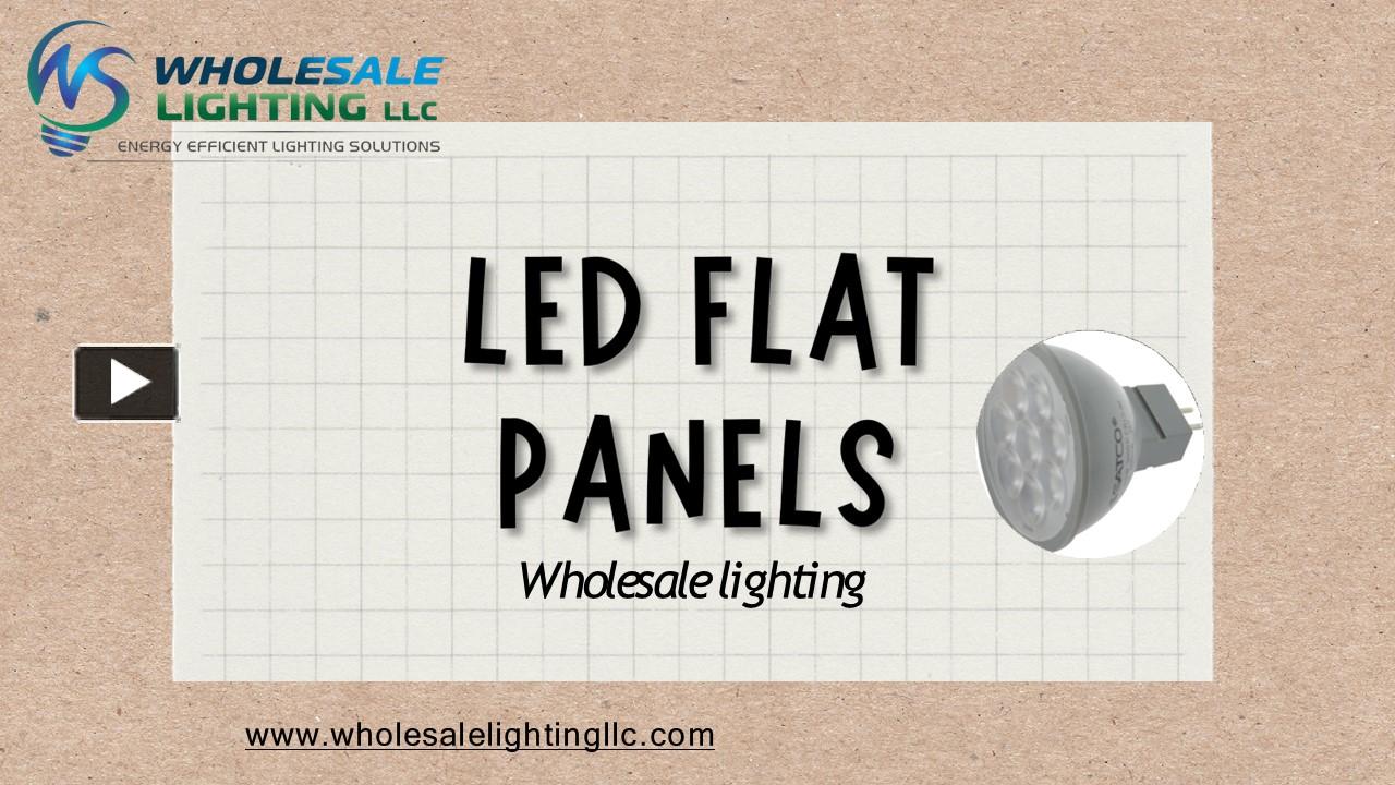 LED Flat Panels presentation | free to download