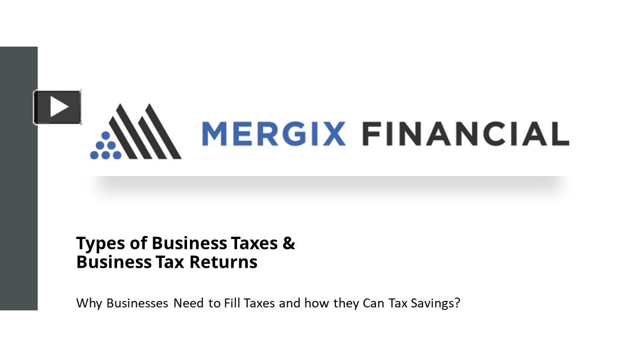 How Many Types of Business Taxes and Tax Returns? Know Here ...