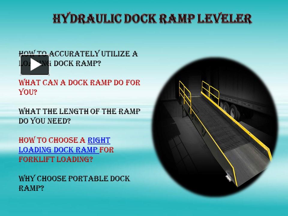 Hydraulic Dock Ramp Leveler,Hydraulic Ramp Leveler,Hydraulic Ramp Lift ...