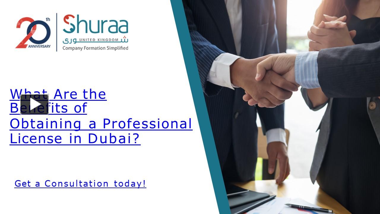 What Are the Benefits of Obtaining a Professional License in Dubai ...