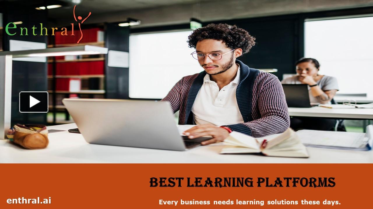 Best Learning Platforms presentation | free to download