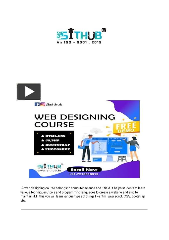 PPT – Web Designing Course in Uttam Nagar PowerPoint presentation ...
