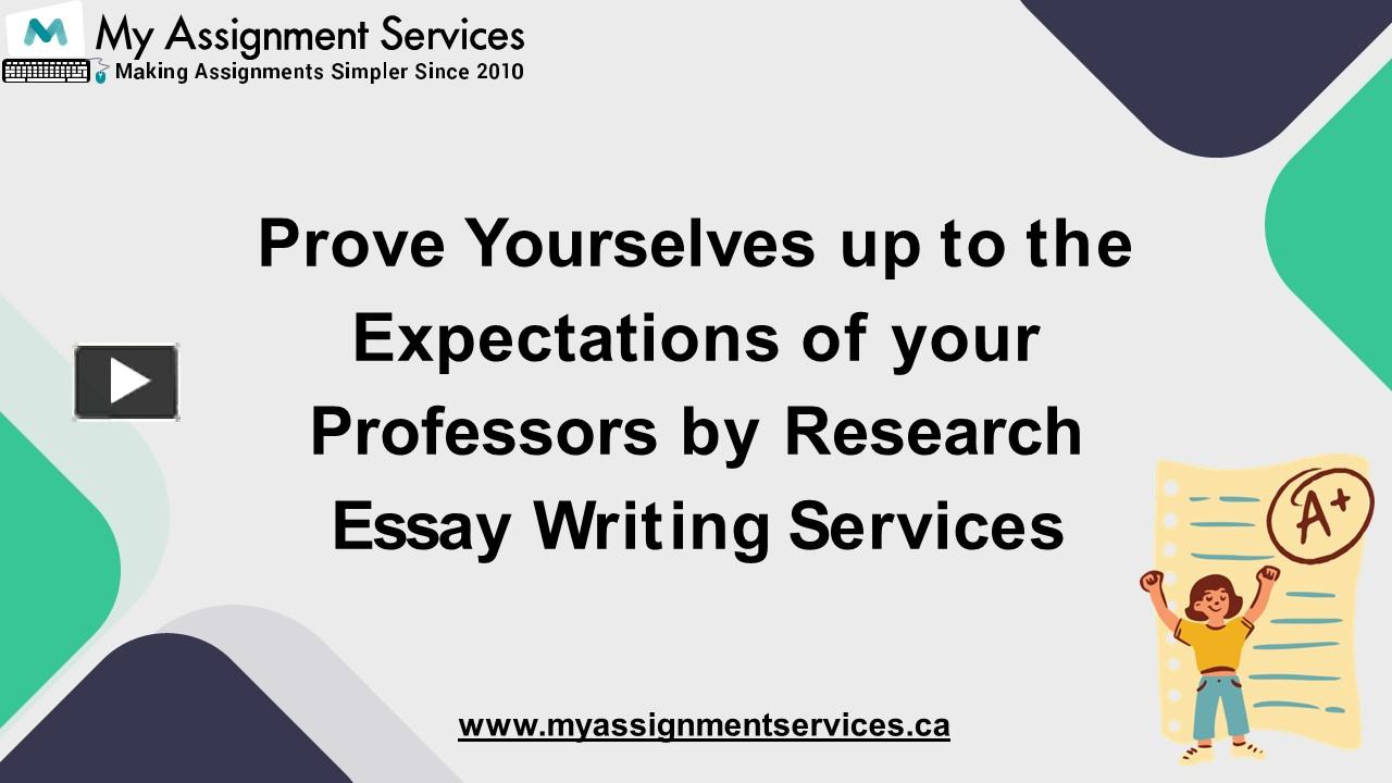 PPT – Prove Yourselves up to the Expectations of your Professors by ...