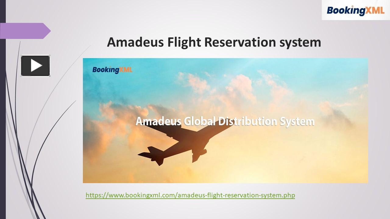 PPT – Amadeus Flight Reservation system PowerPoint presentation | free ...