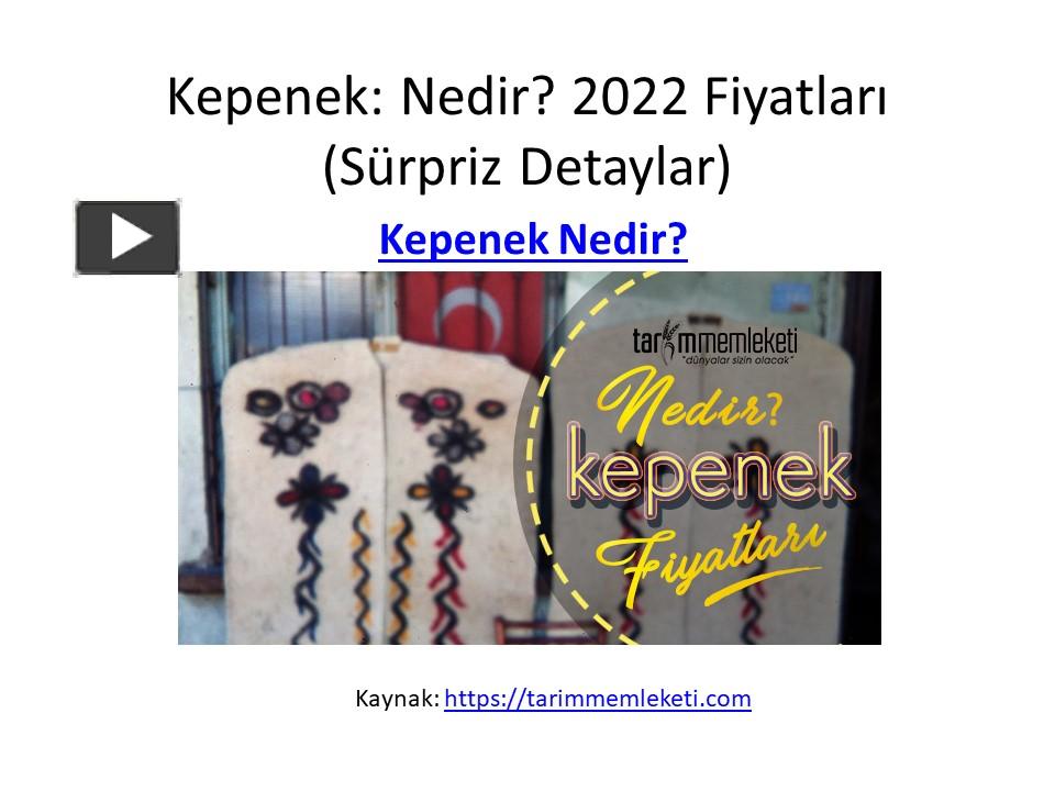 PPT – Kepenek PowerPoint presentation | free to download - id: 95e8e5-MjdhN