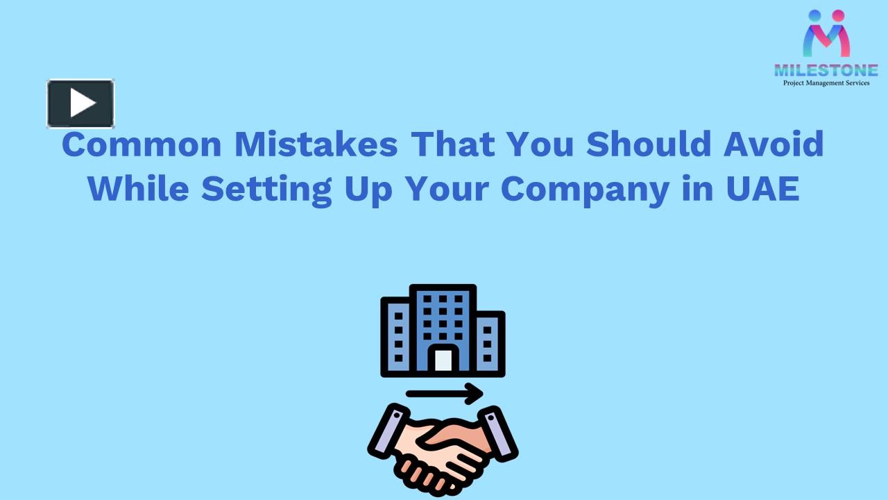 Common Mistakes That You Should Avoid While Setting Up Your Company in ...