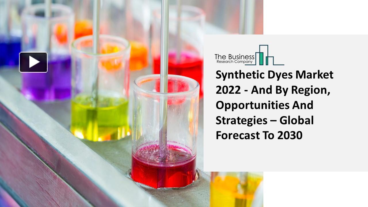 PPT – Synthetic Dyes Industry Outlook and Market Expansion ...