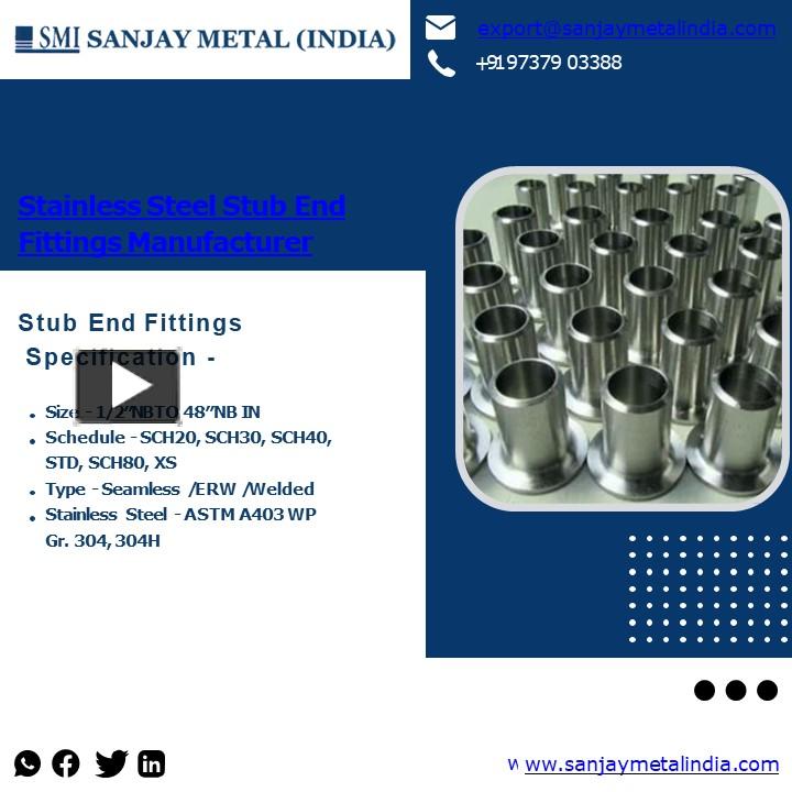 PPT – Premium Stainless Steel Pipe Fitting from India PowerPoint ...