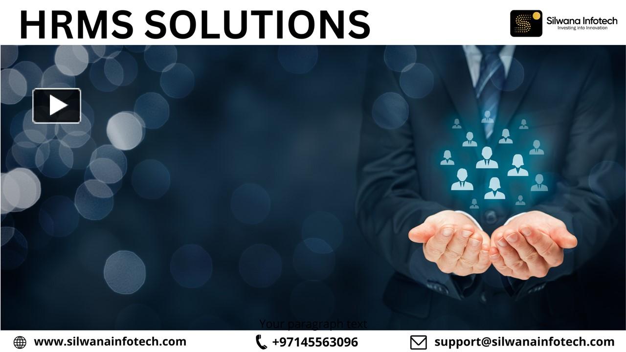 HRMS Software Solutions | HRMS Software Company Dubai presentation ...