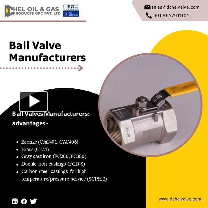PPT – Ball Valves | Gate Valves | Butterfly Valves - DChel Valves ...