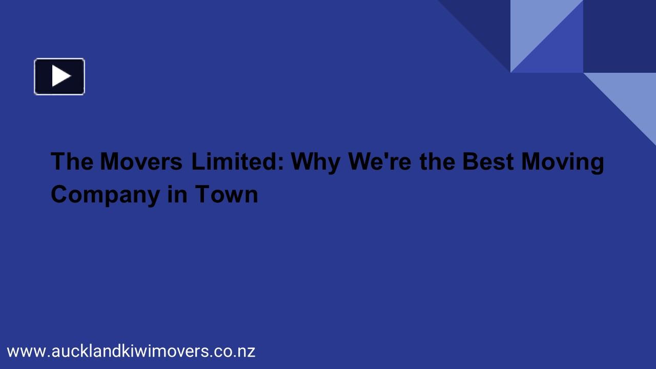 The Movers Limited: Why We're the Best Moving Company in Town ...