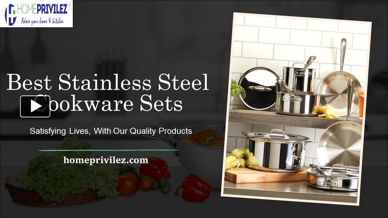 PPT – Best Stainless Steel Cookware Sets PowerPoint presentation | free ...