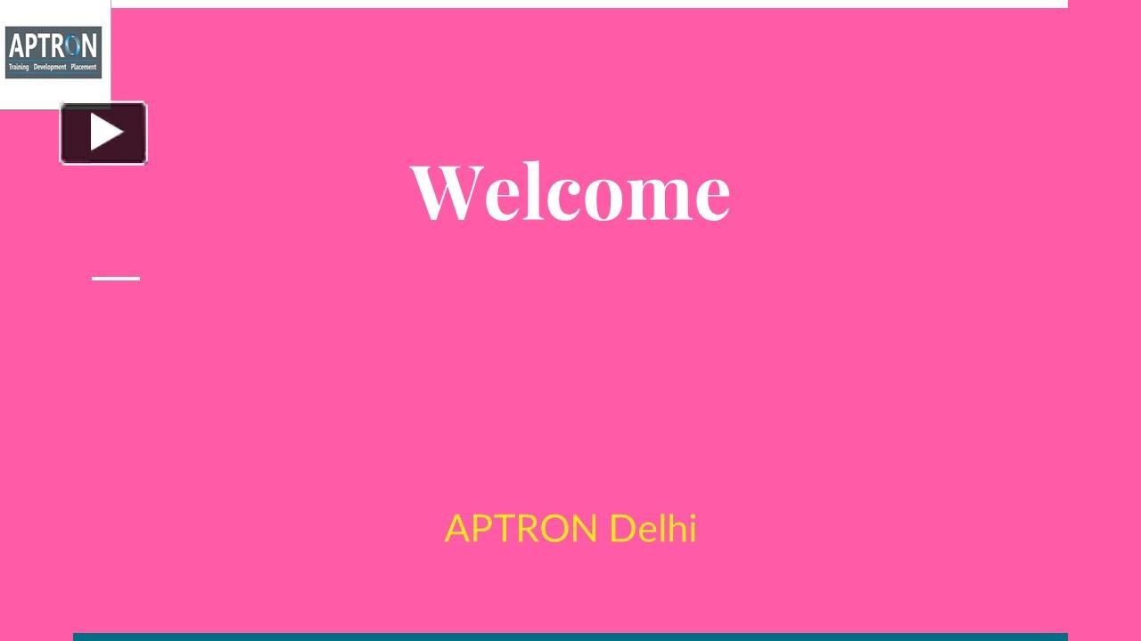 PPT – Machine Learning course in Delhi PowerPoint presentation | free ...