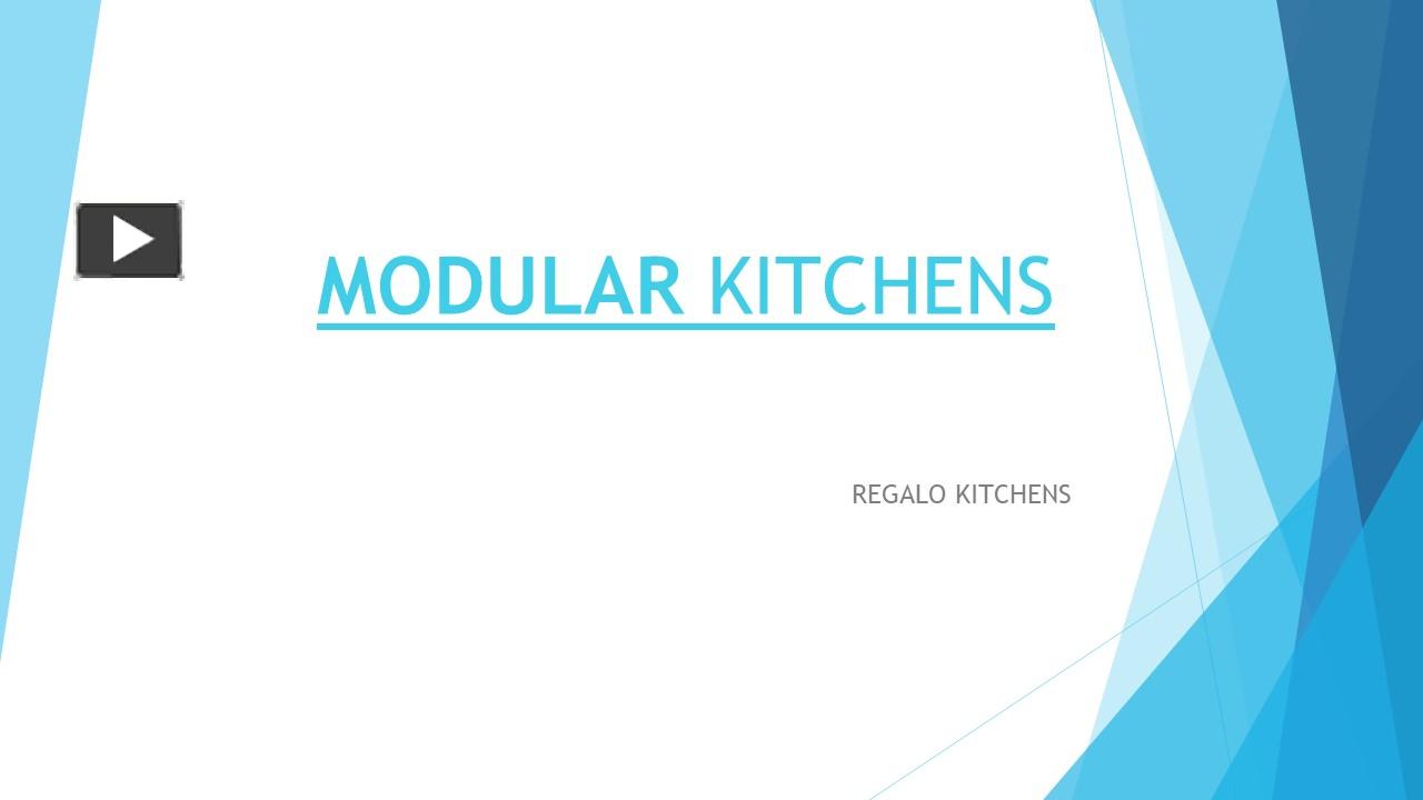 PPT – Italian modular kitchen in Delhi | Modular kitchen | Regalo ...