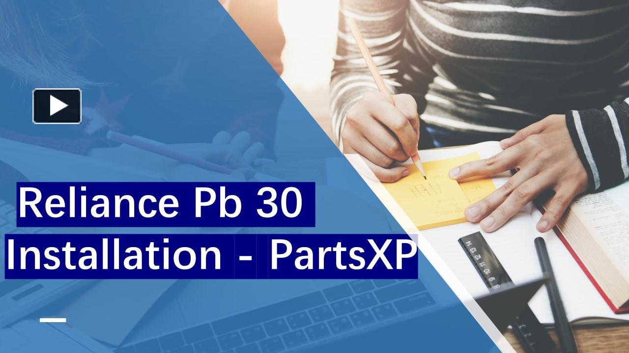 PPT – Reliance Pb 30 Installation - PartsXP PowerPoint presentation ...