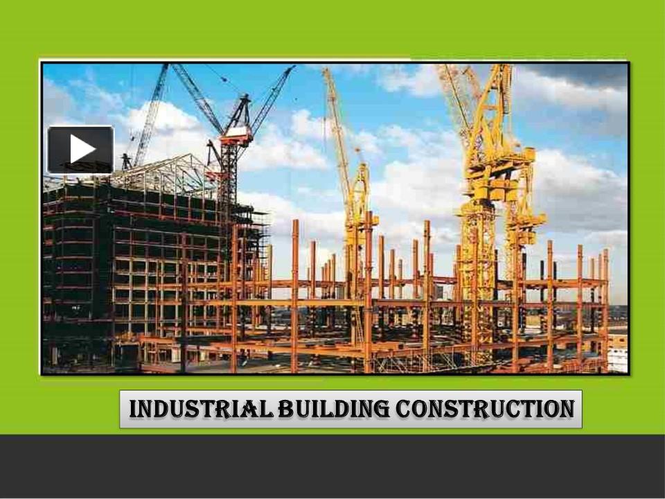 Industrial Building Construction, Industrial RCC Building, Industrial ...