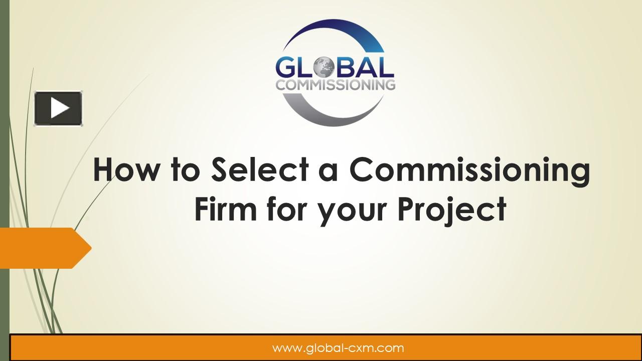 PPT – How to select commissioning management company for your project ...
